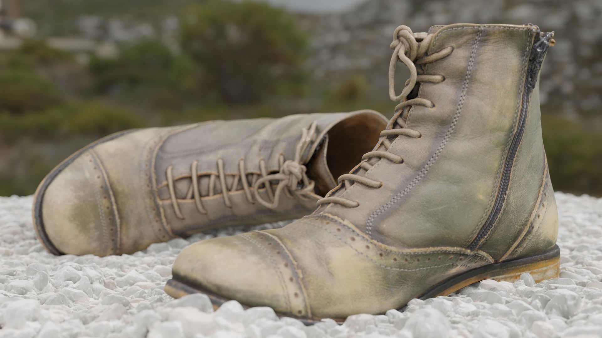 3D scan boots free 3D model | CGTrader