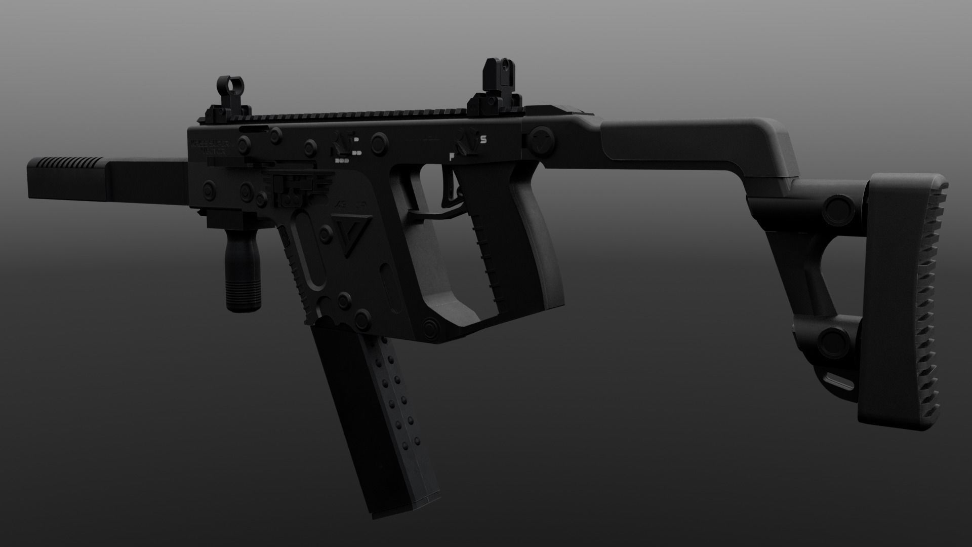 3D model Kriss Super V Vector Model VR / AR / low-poly | CGTrader