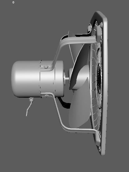 exhaust fan model free 3D model | CGTrader