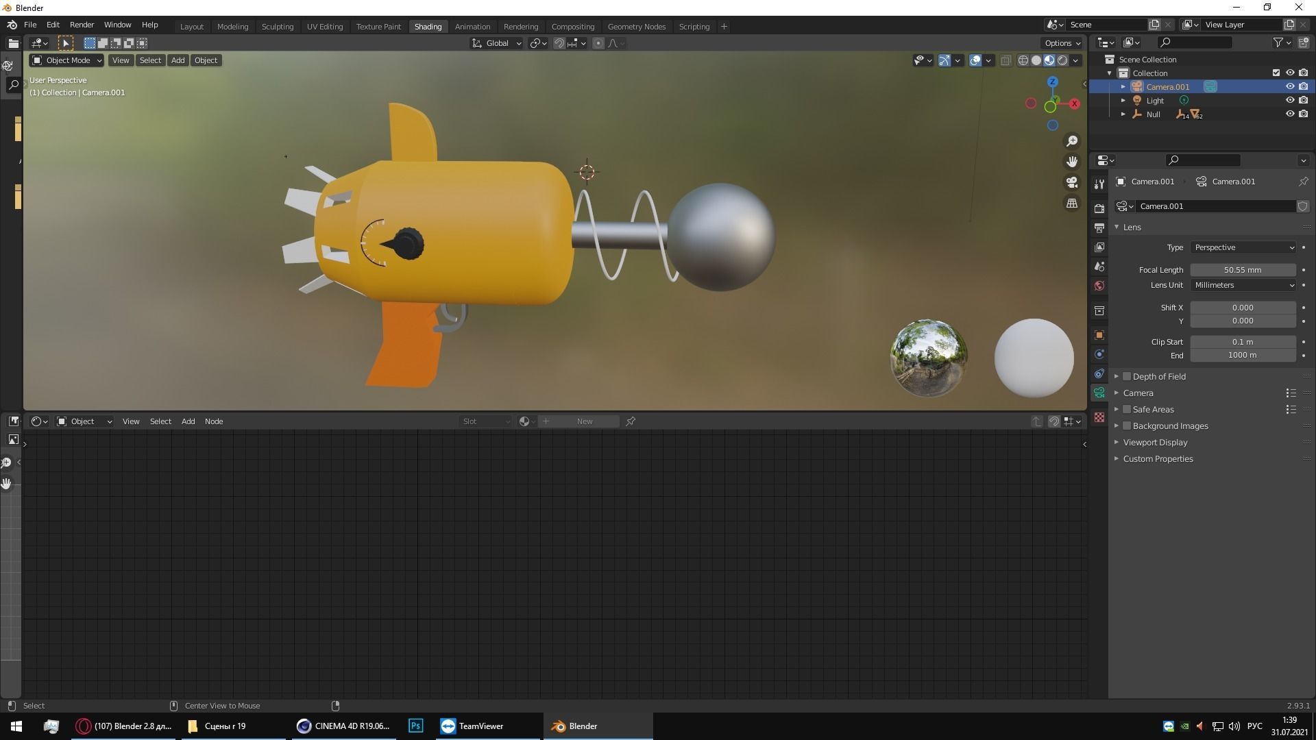 3D model Future Blaster low-Poly Game ready VR / AR / low-poly | CGTrader