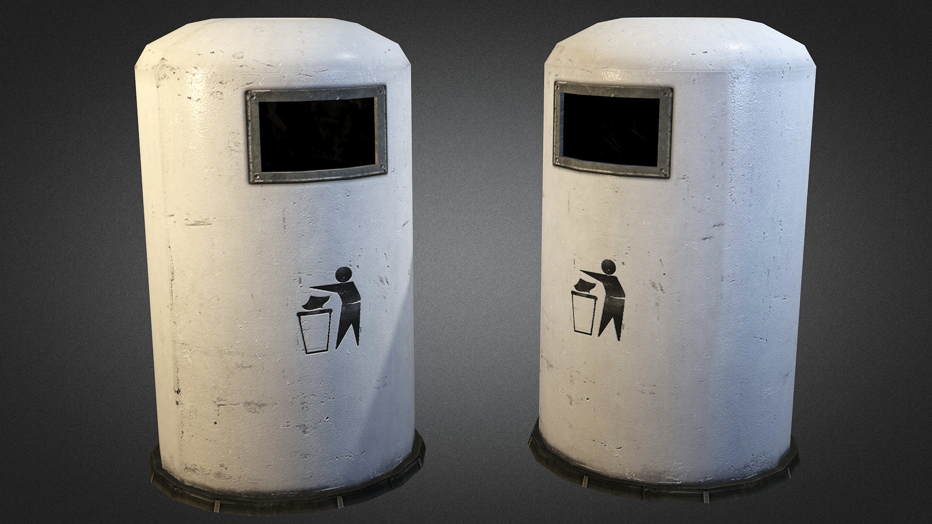 3D model Urban Street Props Vol 1 VR / AR / low-poly | CGTrader