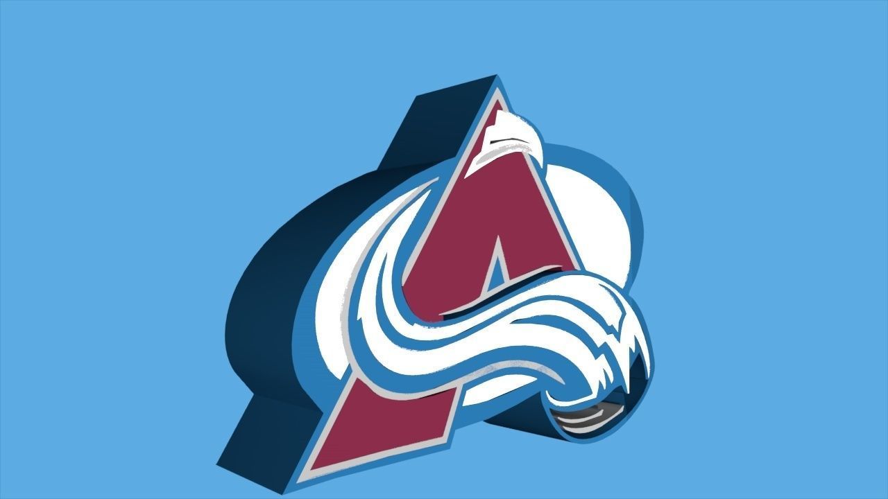 Colorado Avalanche Team Logo 3D model | CGTrader