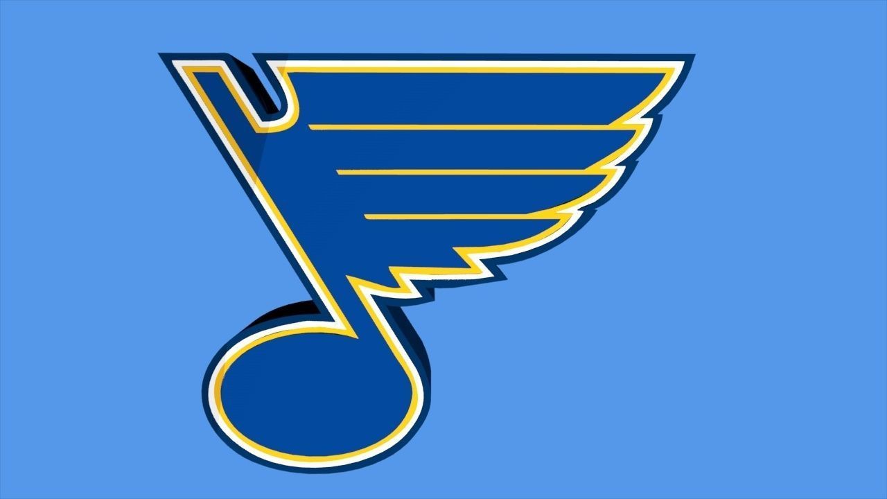 St Louis Blues Team Logo 3D model | CGTrader