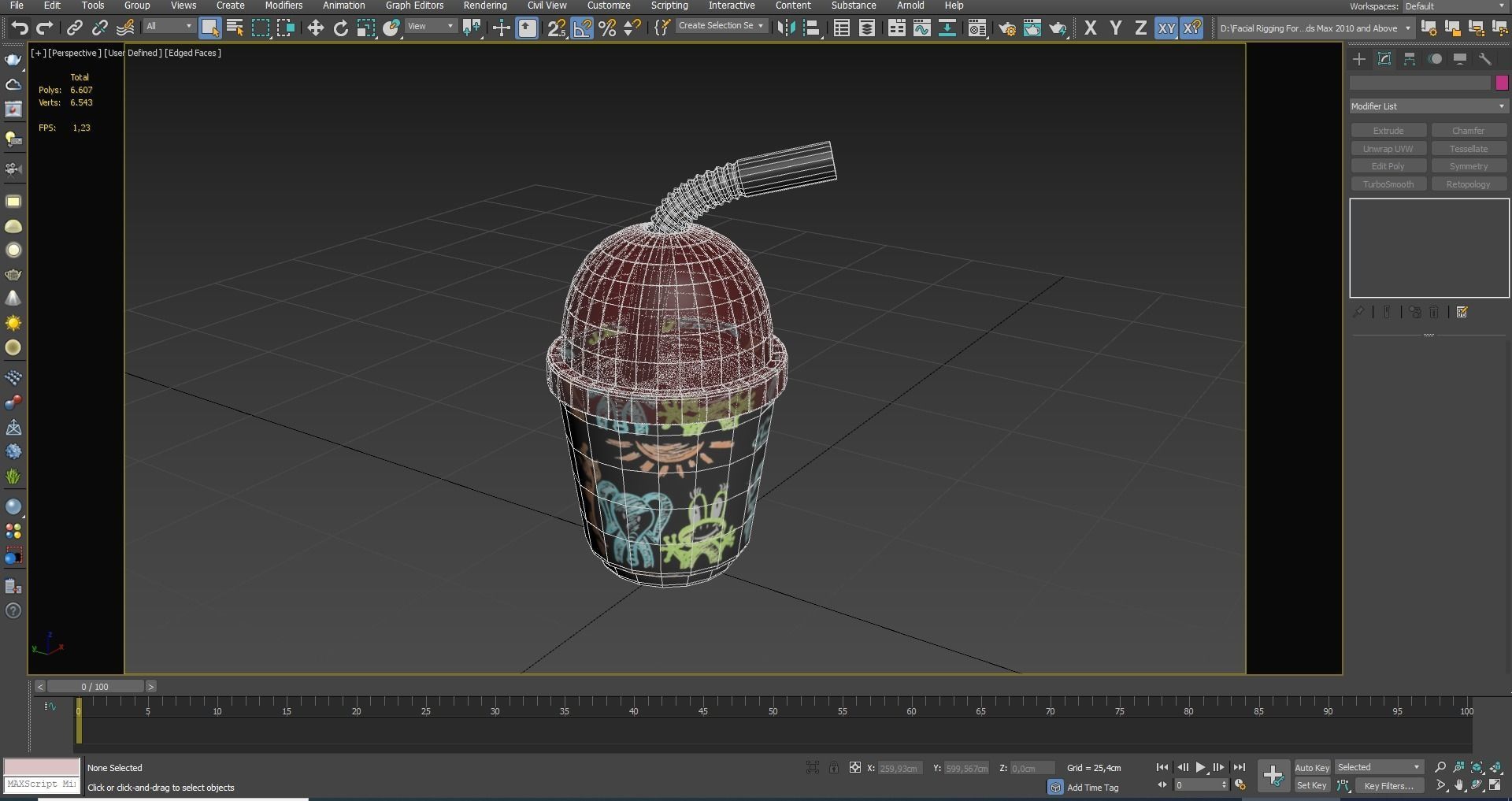 Cartoon MilkShake 3D model | CGTrader