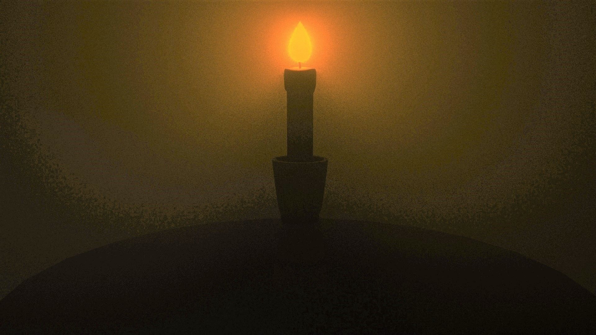 Low Poly Candle free VR / AR / low-poly 3D model | CGTrader