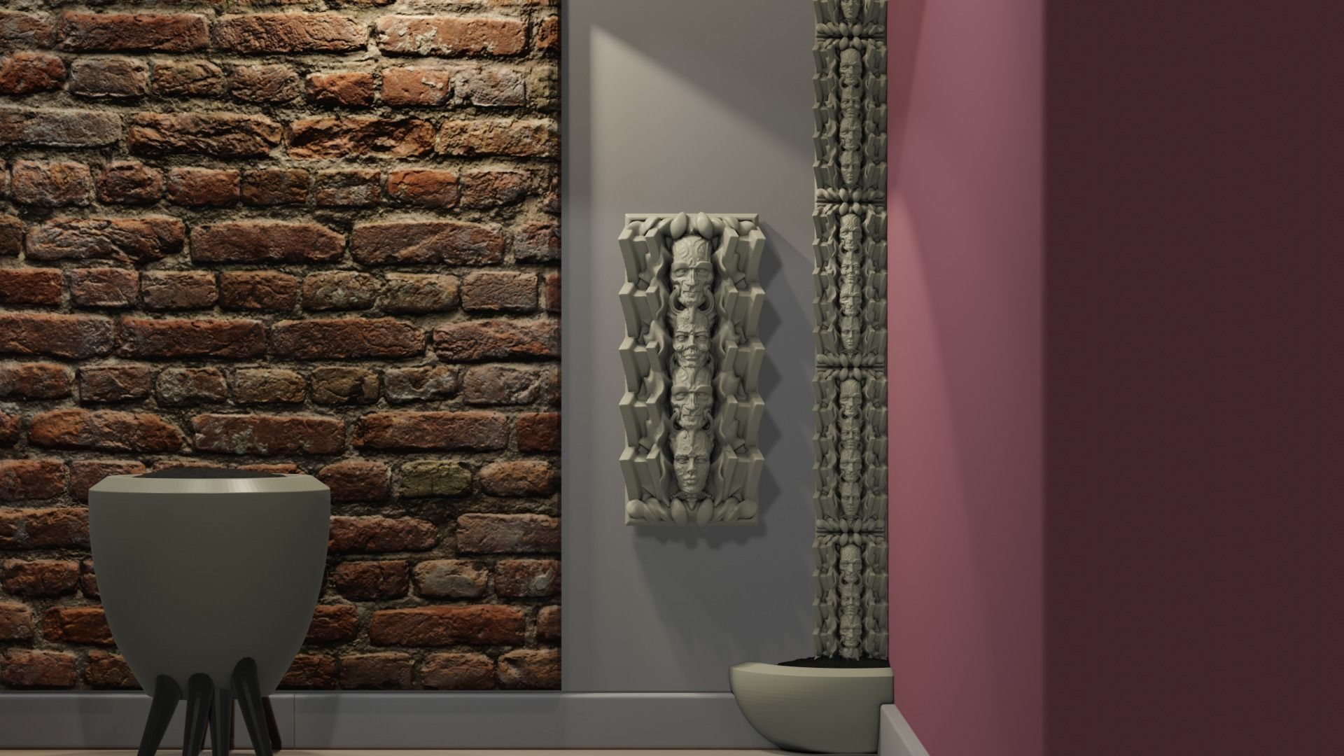 Decorative strip 3D model 3D printable | CGTrader