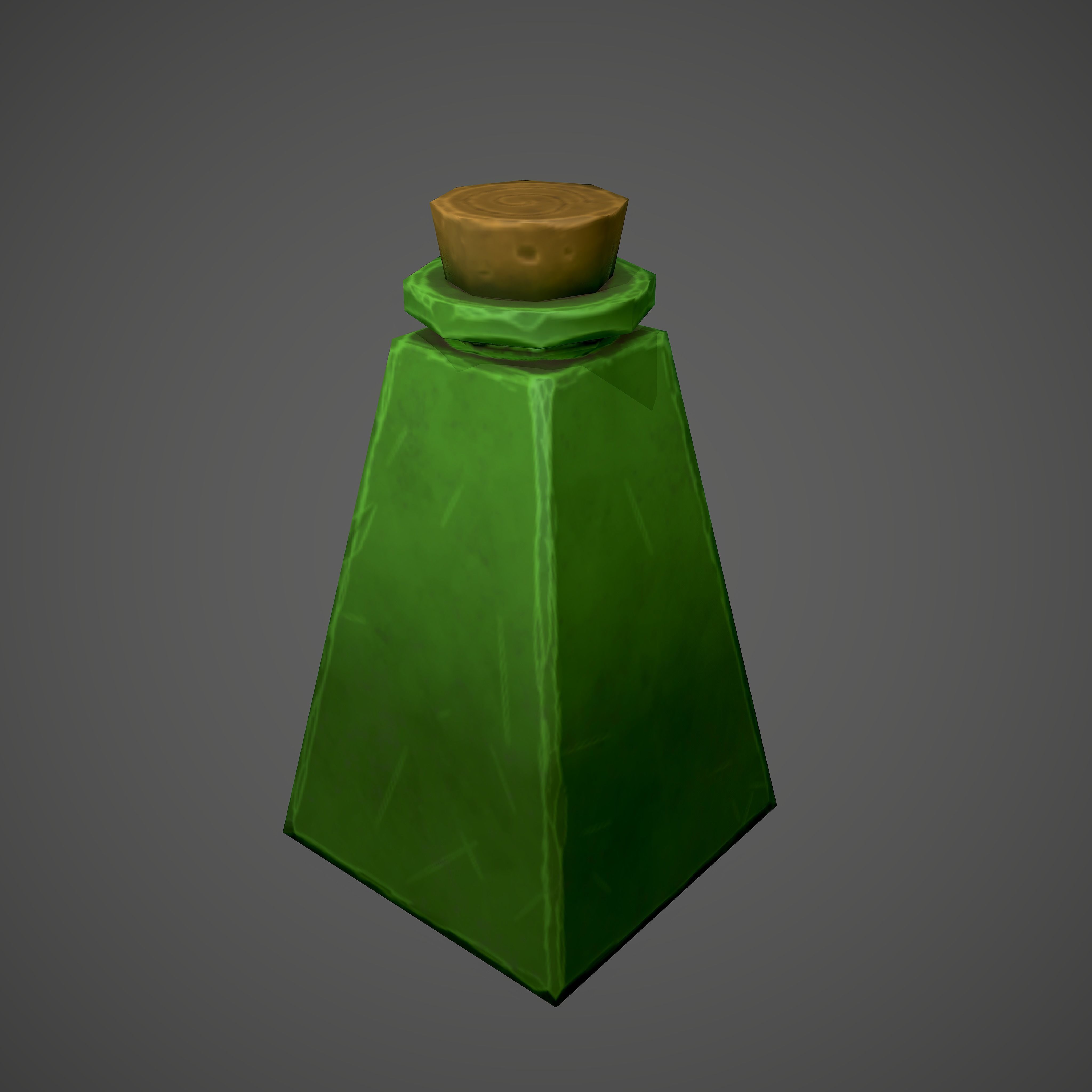 3D model Stylized low poly potions 3d models VR / AR / low-poly | CGTrader