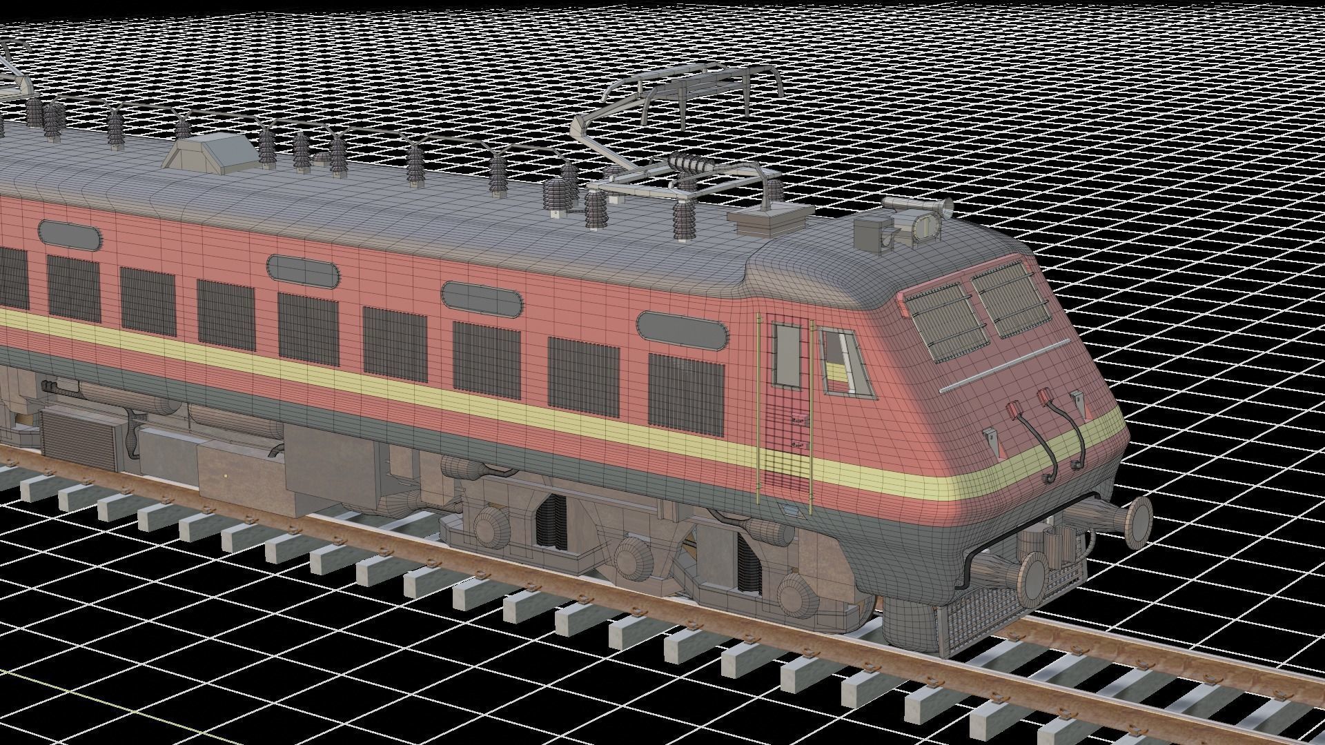 Train wap 4 3D model | CGTrader