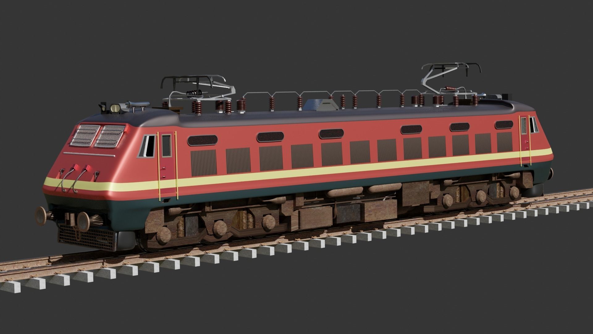 Train wap 4 3D model | CGTrader