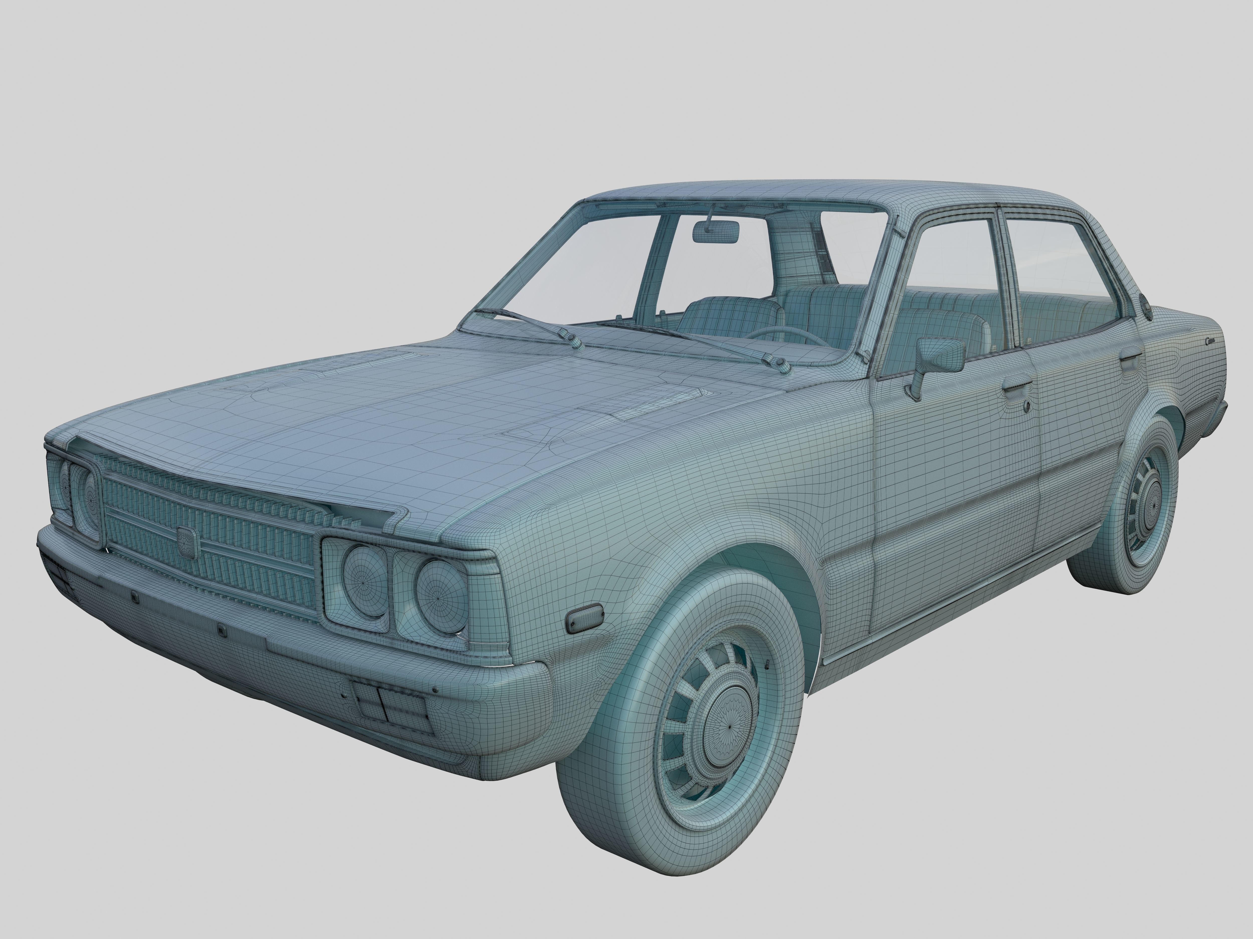 toyota corona 3D model | CGTrader