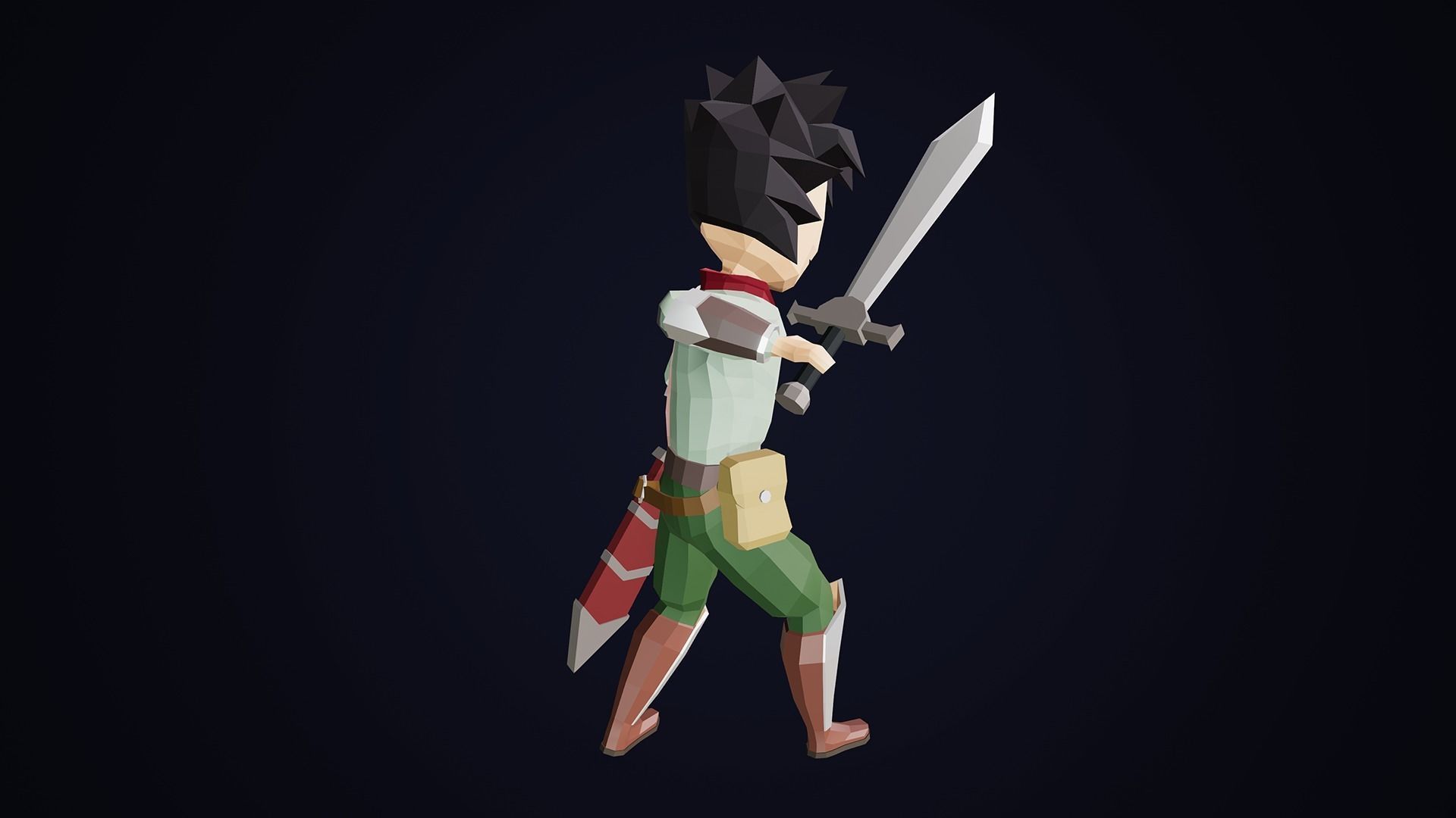 3D model Low Poly Fantasy Character Pack VR / AR / low-poly | CGTrader