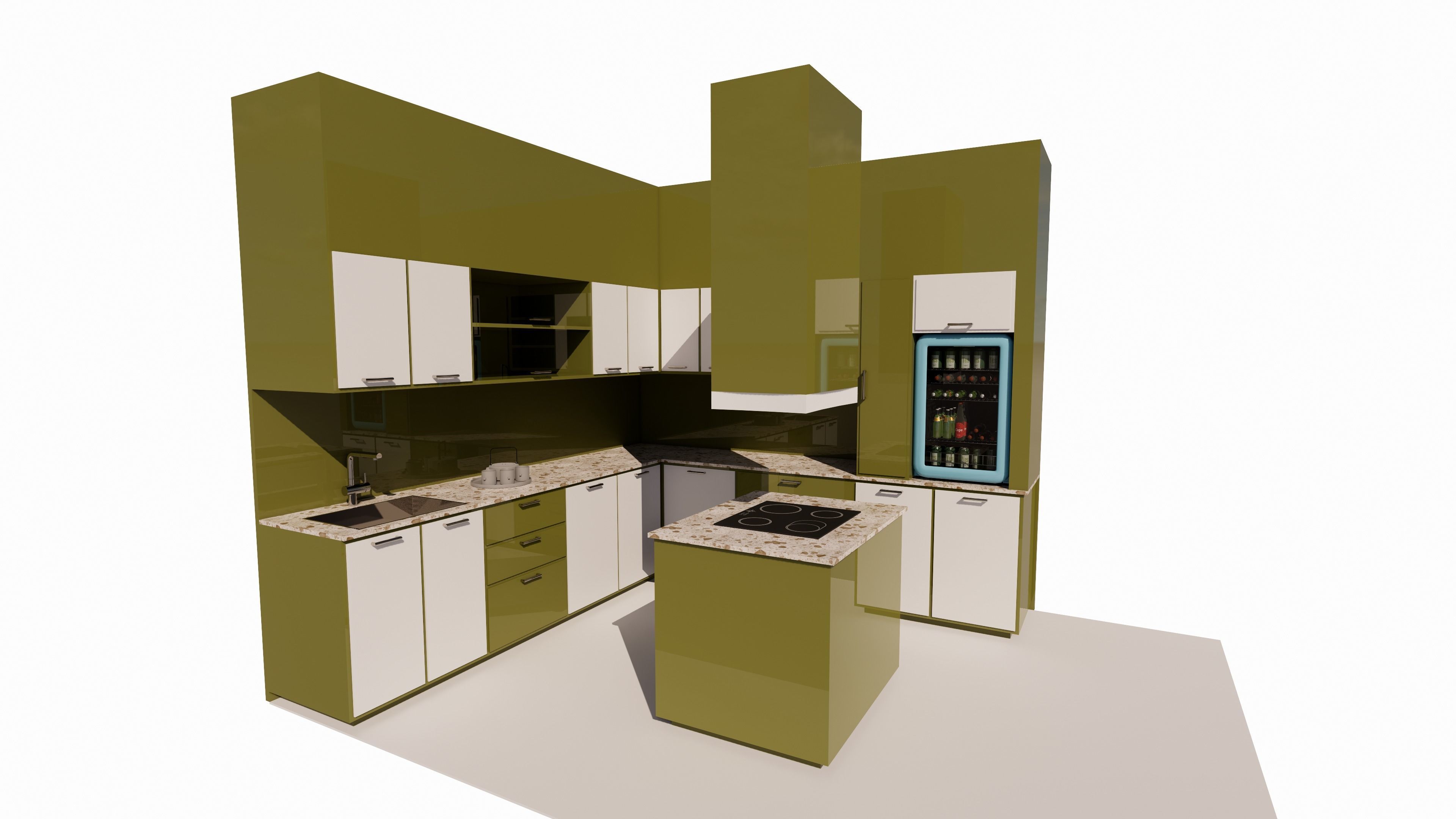 KITCHEN DESIGN 3D model | CGTrader