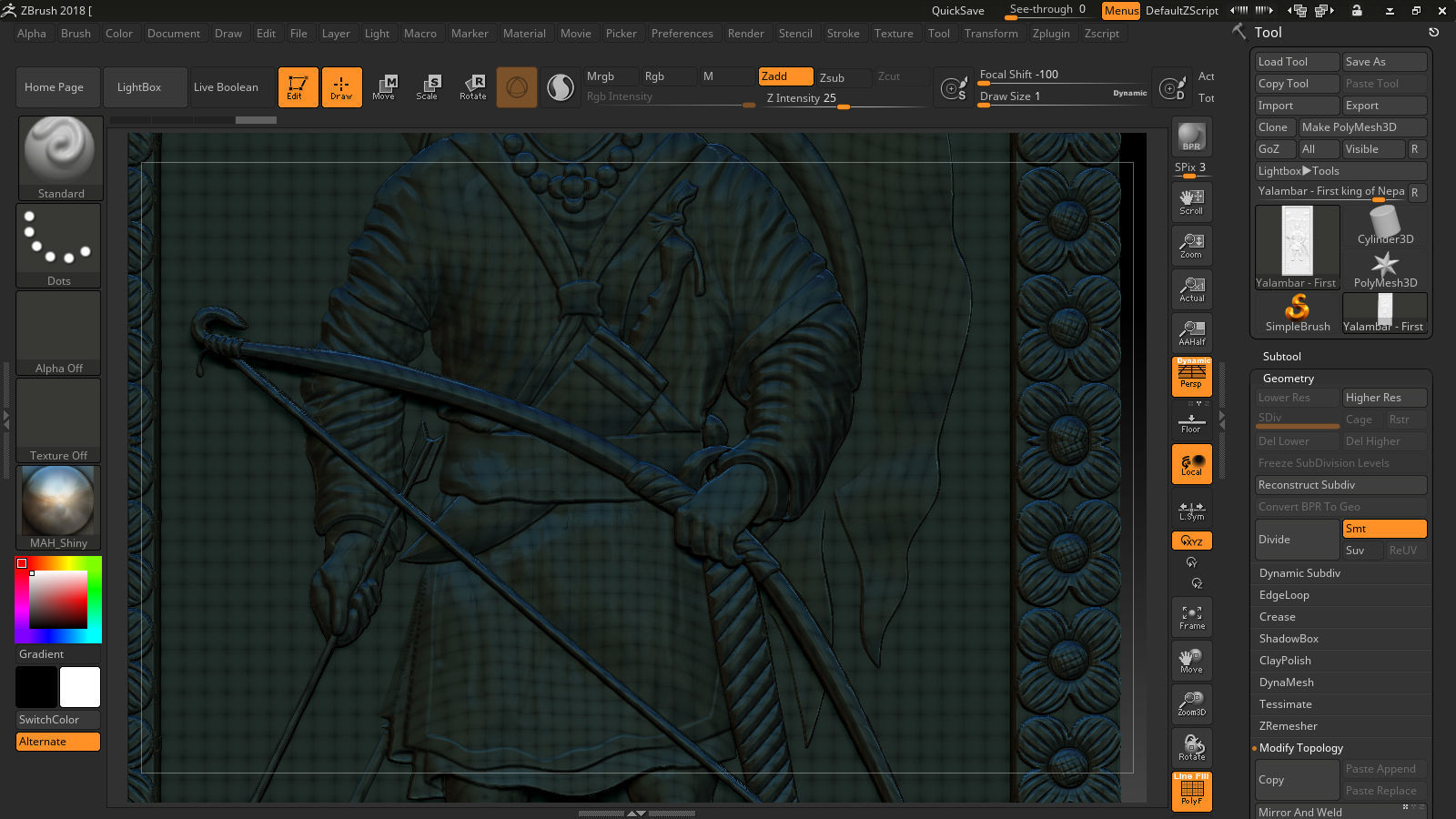 Yalambar First king of Nepal 3D model 3D printable | CGTrader