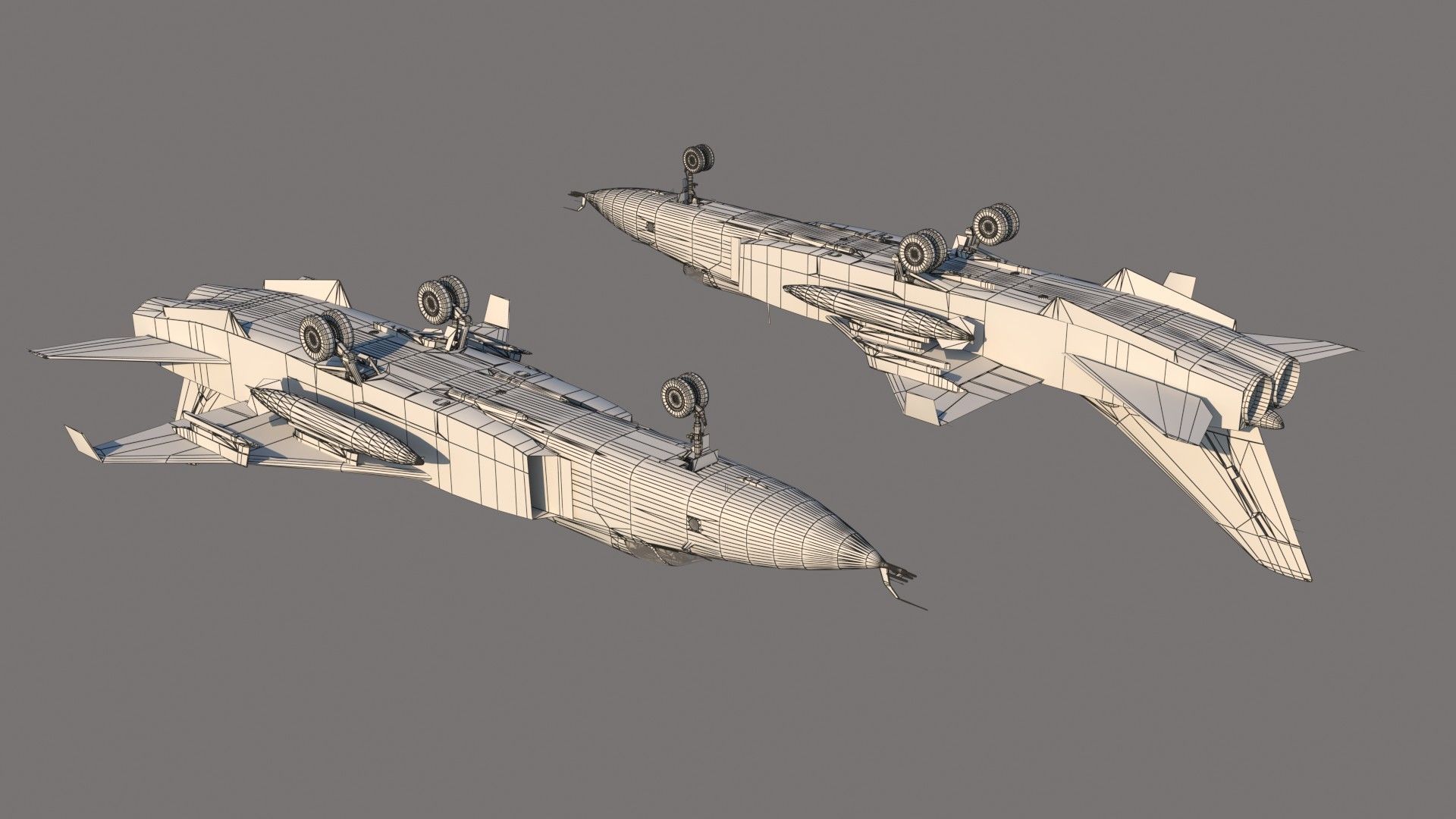 3D model Sukhoi T6-1 Su-24 Prototype VR / AR / low-poly | CGTrader