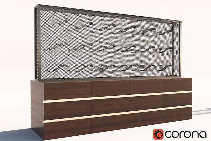 sheo rack 3D model | CGTrader