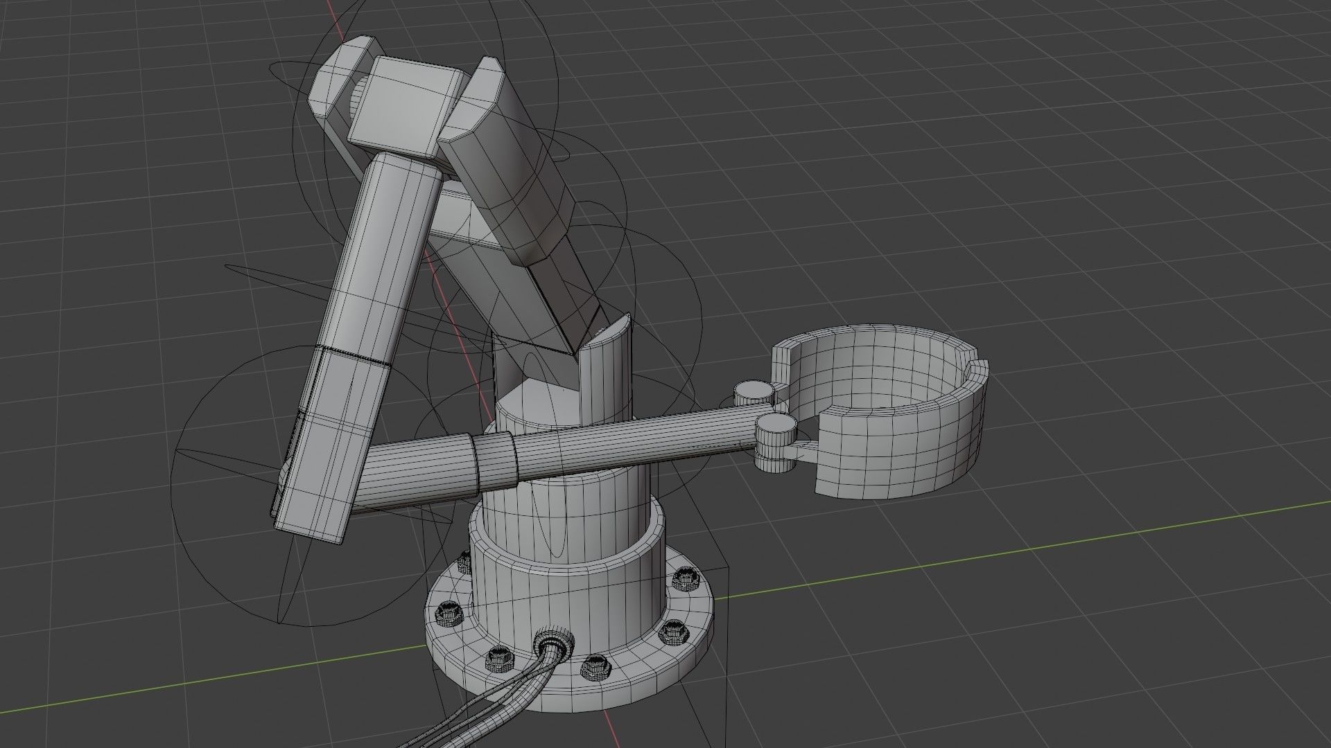 Mechanical Arm free VR / AR / low-poly 3D model rigged | CGTrader