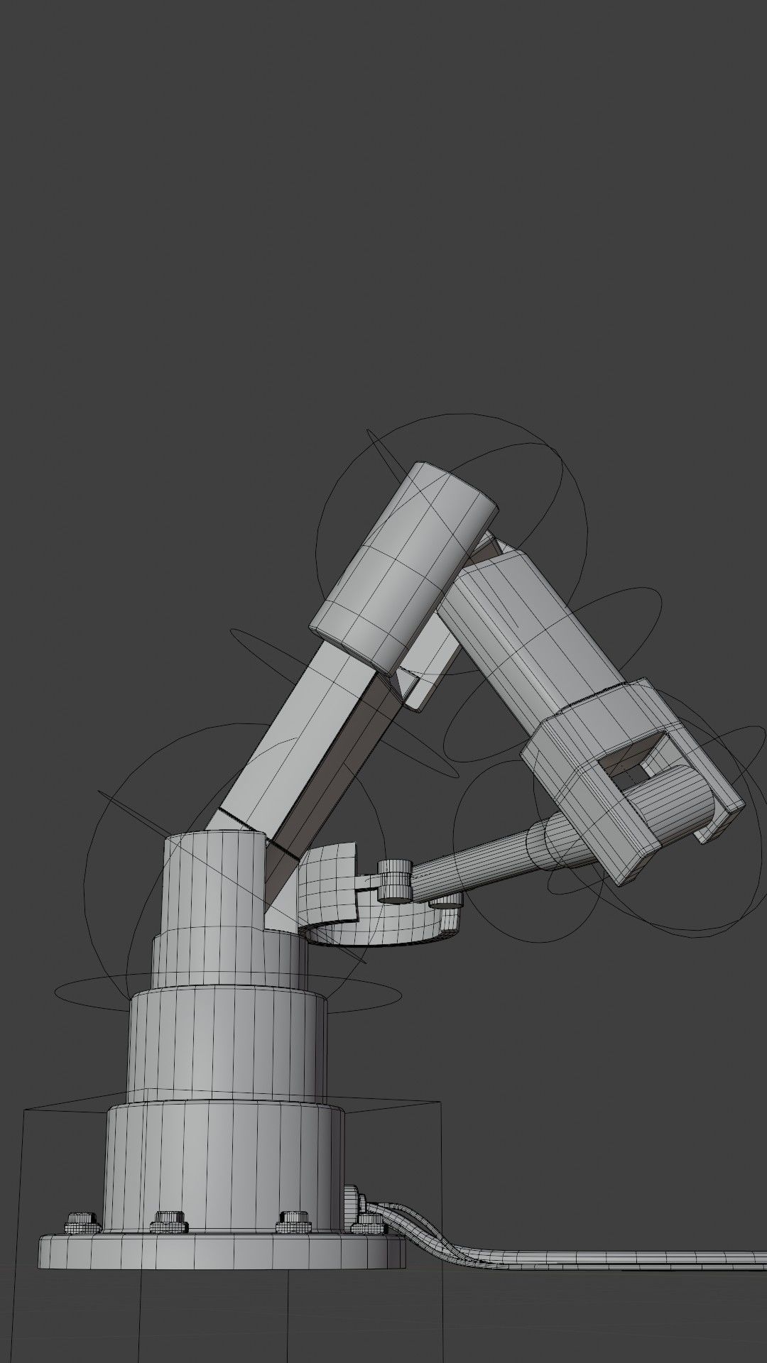 Mechanical Arm free VR / AR / low-poly 3D model rigged | CGTrader