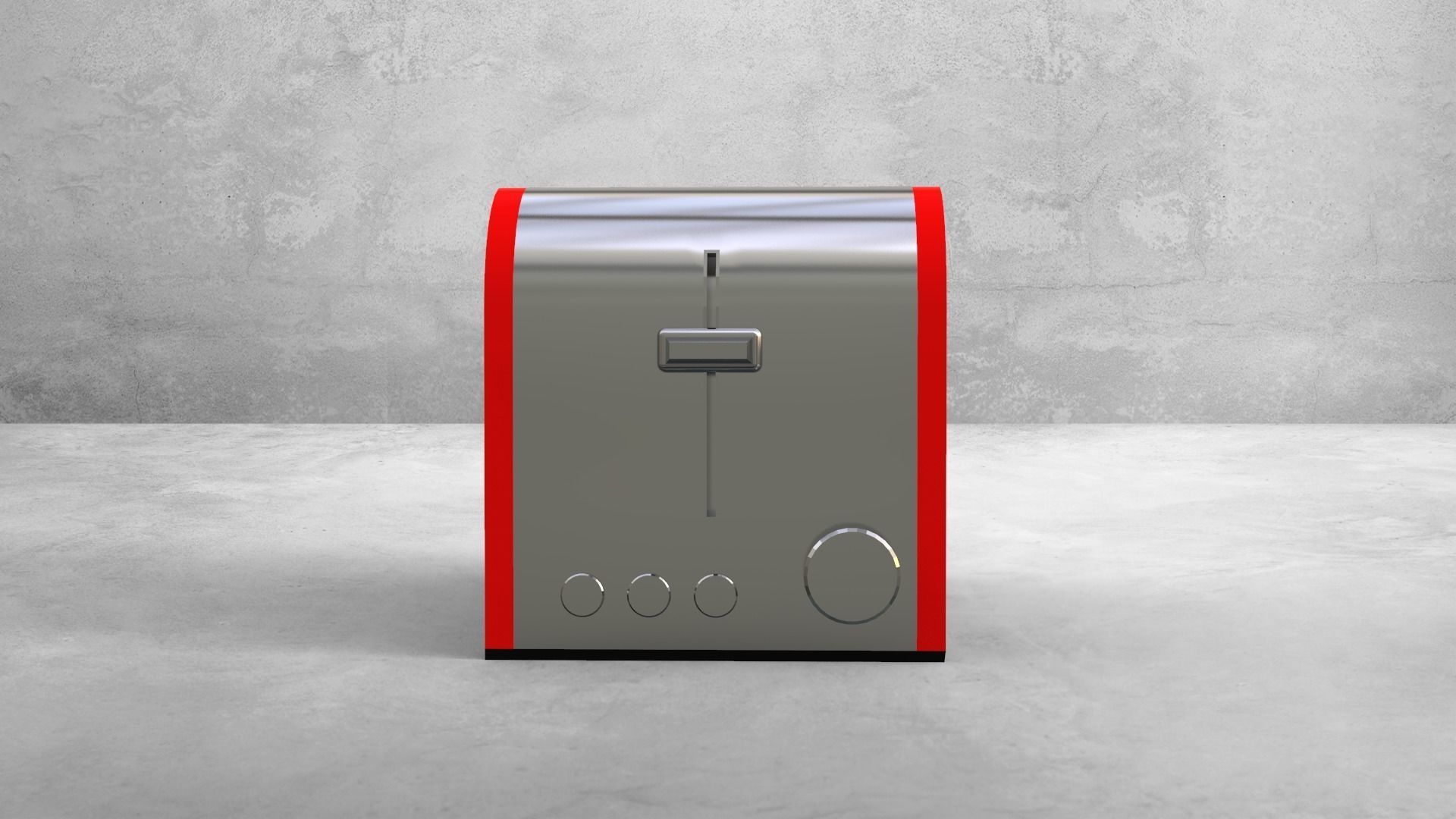 Toast machine 3D model | CGTrader