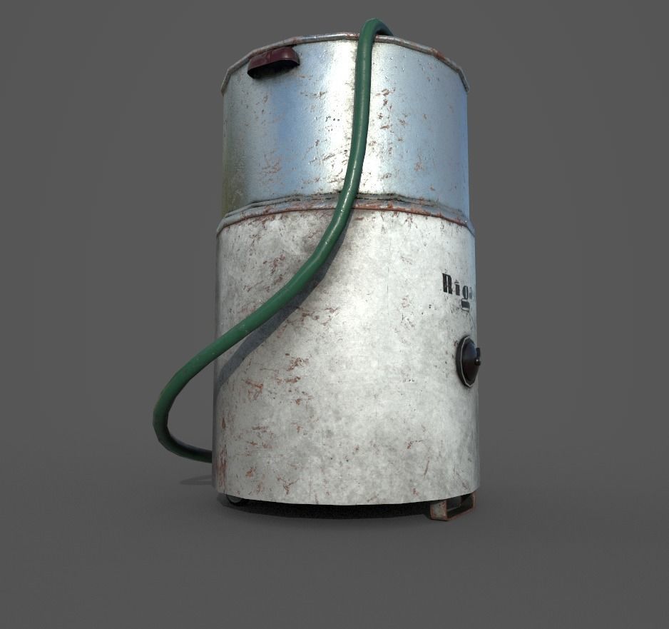 3D model Soviet washing machine Riga VR / AR / low-poly | CGTrader