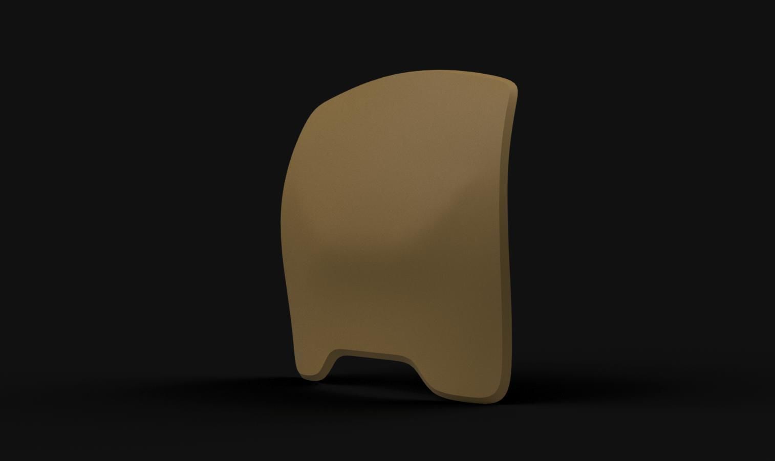 mandalorian backplate chapter 1 3D model 3D printable | CGTrader
