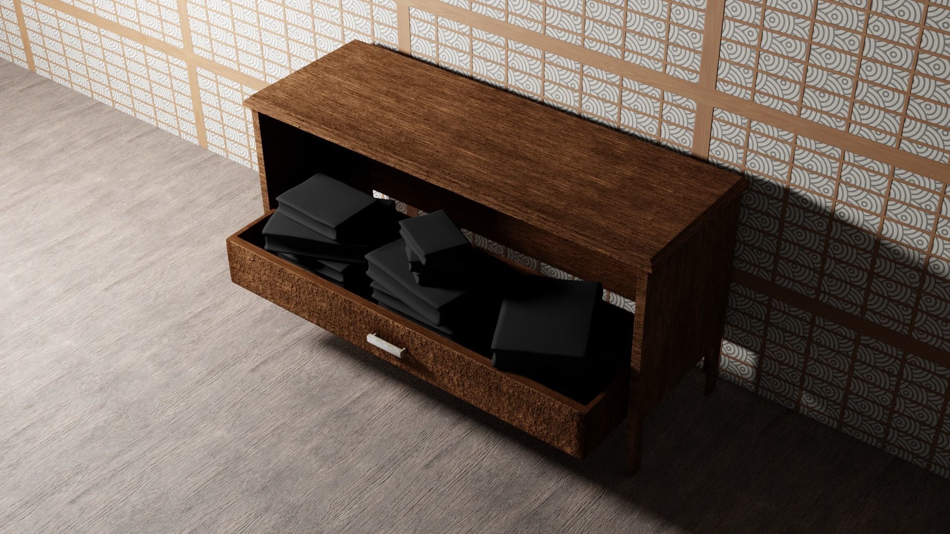 Soviet coffee table free VR / AR / low-poly 3D model animated | CGTrader