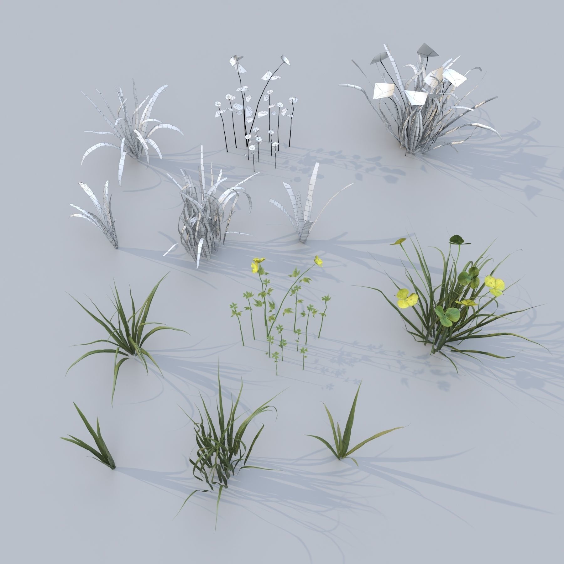 grass for landscape 10 with corona scatter 3D model | CGTrader