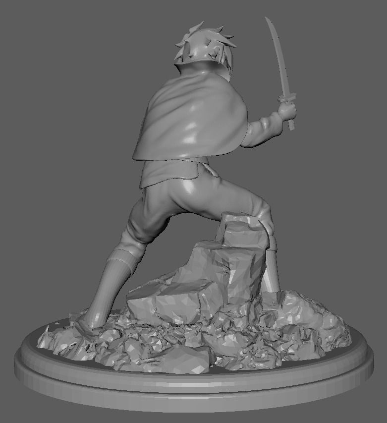Kazuma from Konosuba 3D model 3D printable | CGTrader