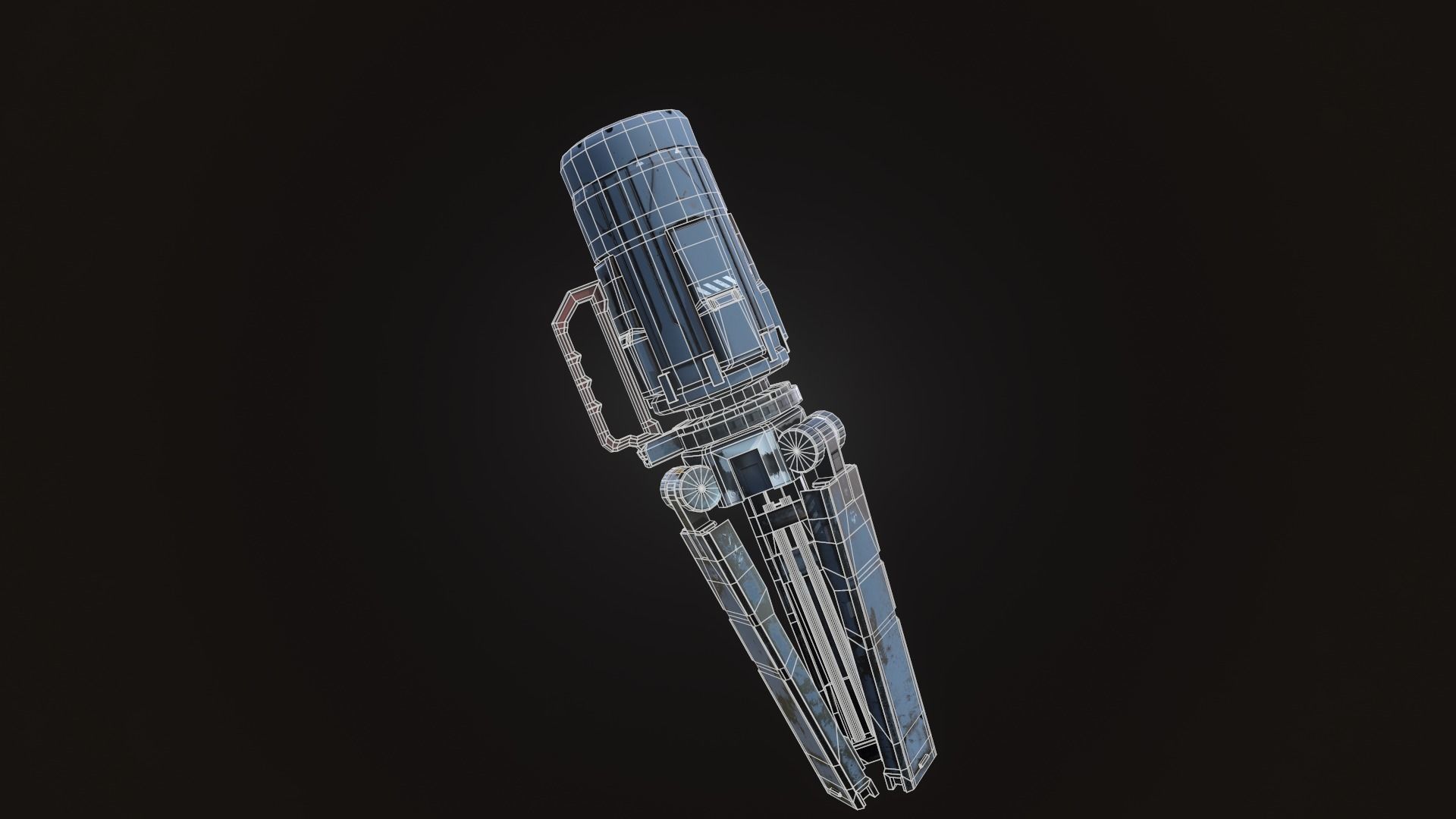 3D model Real-Time Sci-Fi Beacon Prop Evolve VR / AR / low-poly | CGTrader