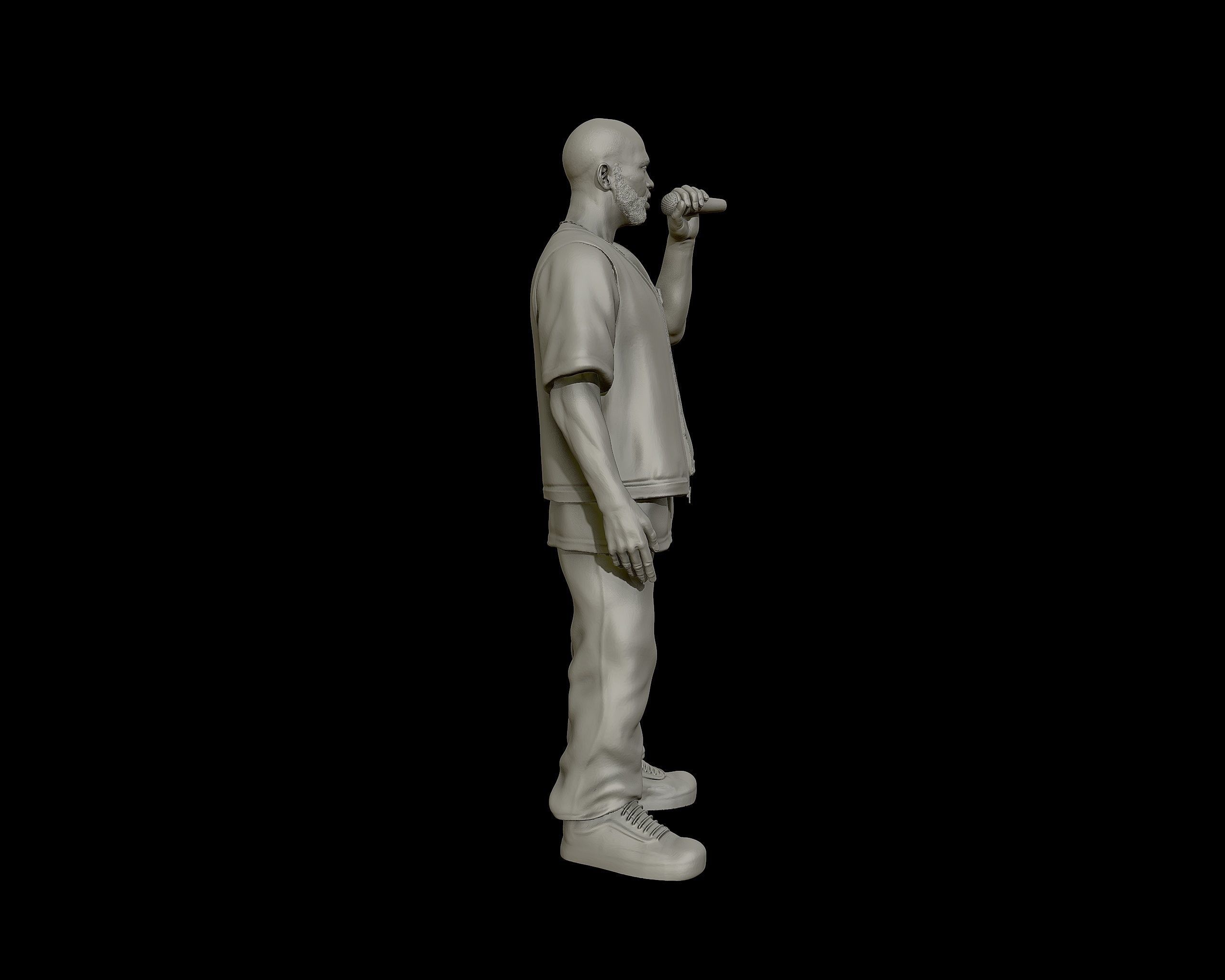 DMX full-body sculpture 3D model 3D printable | CGTrader