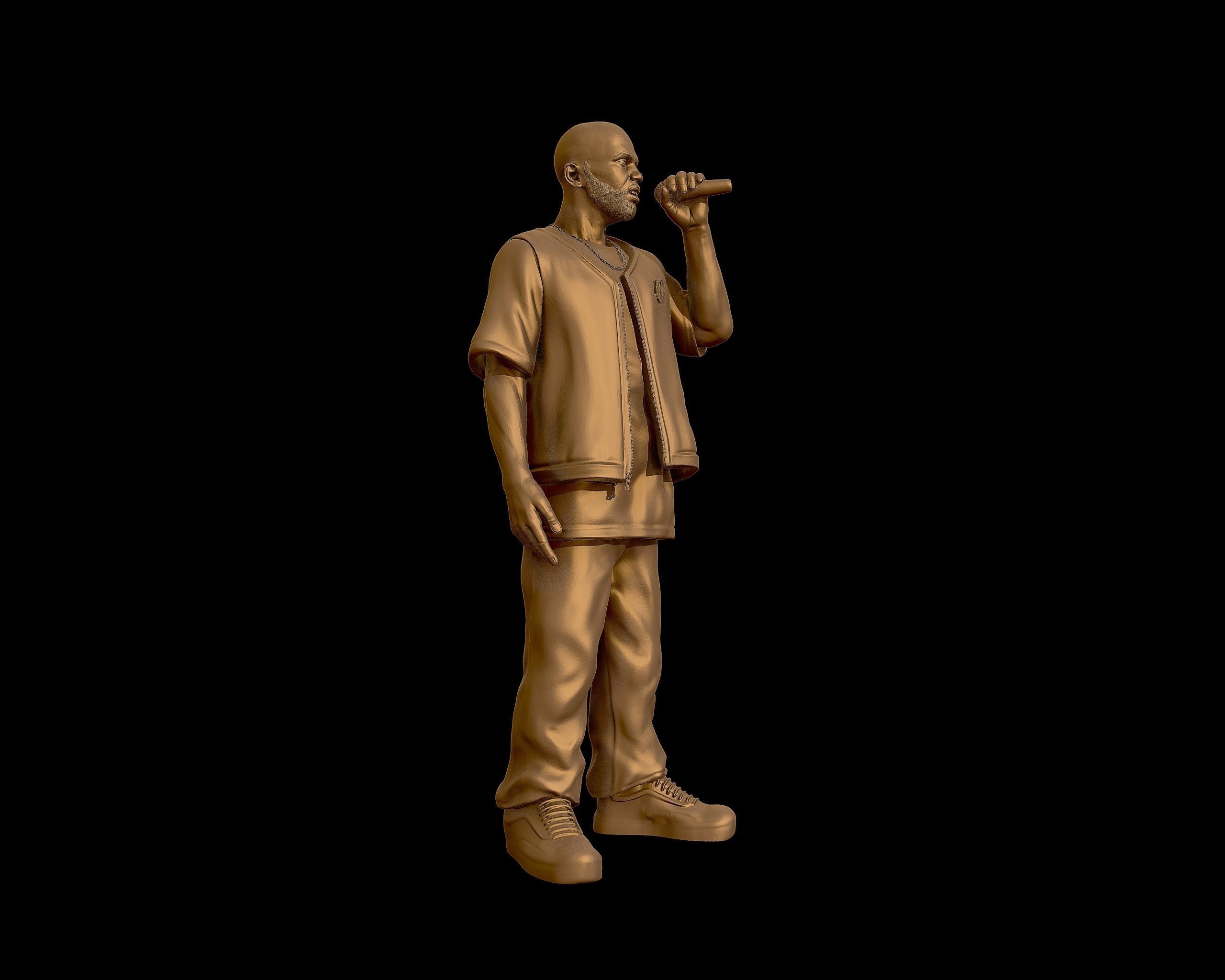 DMX full-body sculpture 3D model 3D printable | CGTrader
