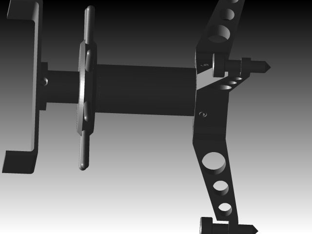 Bench Rest Stand 2 free 3D model | CGTrader