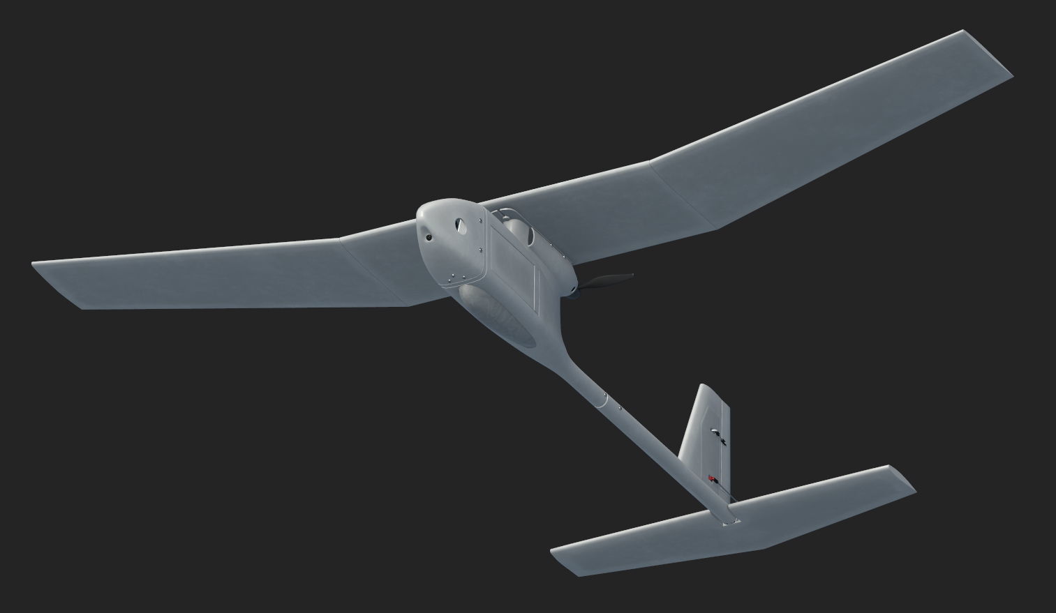 3D model AeroVironment RQ-11 Raven VR / AR / low-poly | CGTrader