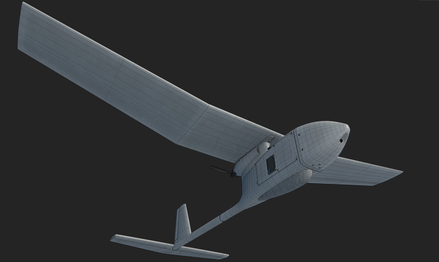 3D model AeroVironment RQ-11 Raven VR / AR / low-poly | CGTrader