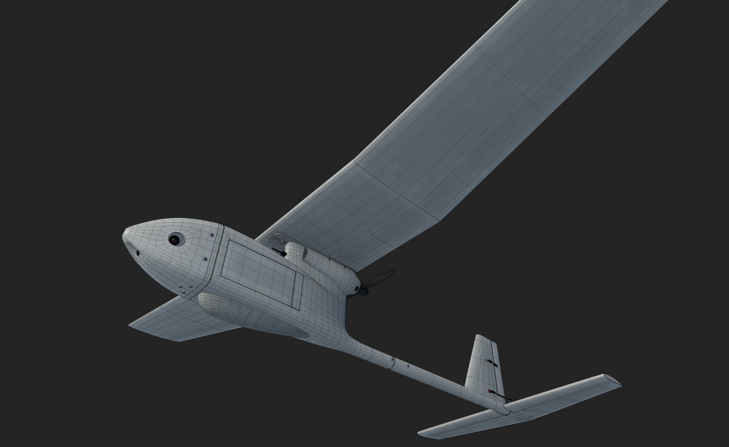 3D model AeroVironment RQ-11 Raven VR / AR / low-poly | CGTrader