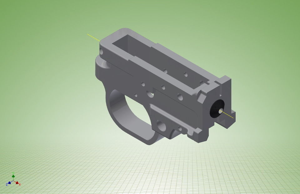 3D model Ruger 10-22 Trigger Housing | CGTrader