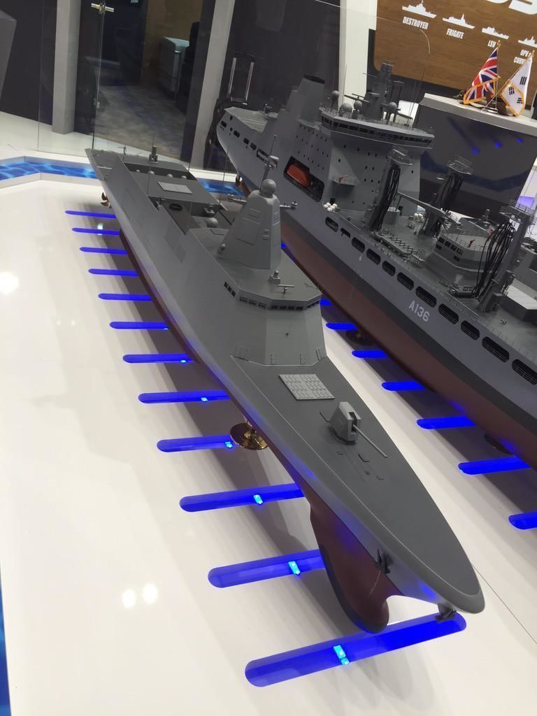 Korean KDDX destroyer DSME 8000 3D model | CGTrader