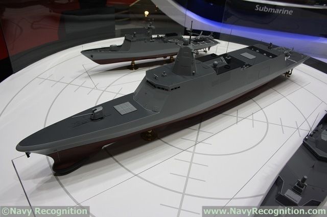 Korean KDDX destroyer DSME 8000 3D model | CGTrader