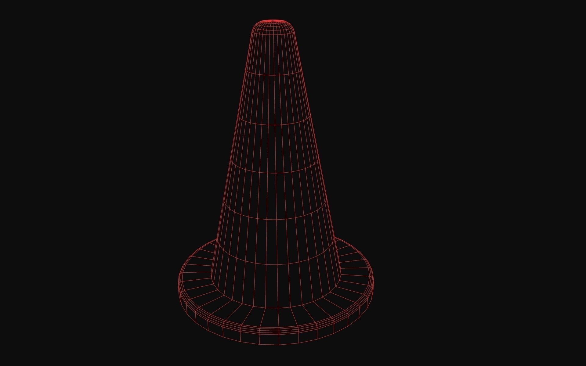 Plastic Cone 3D model | CGTrader