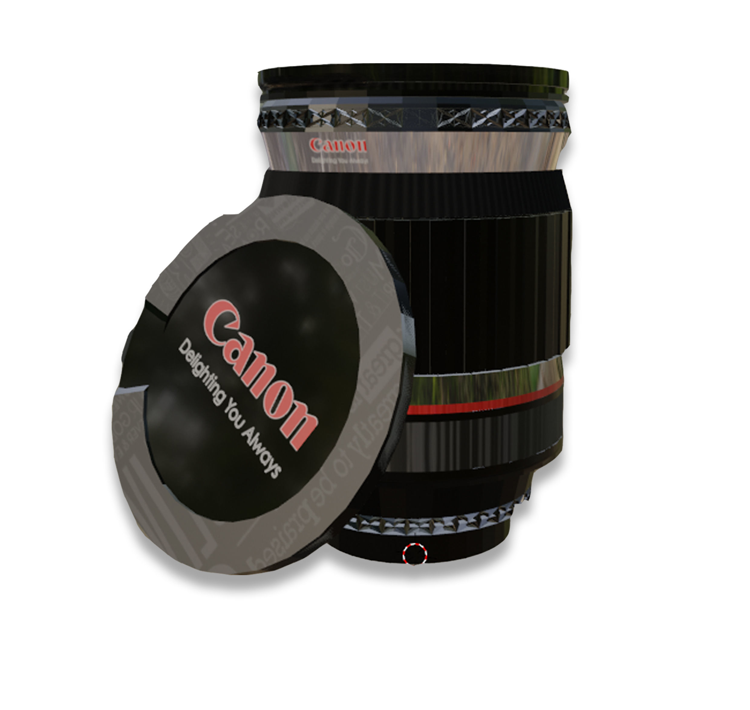 CANON GLASS 3D model | CGTrader