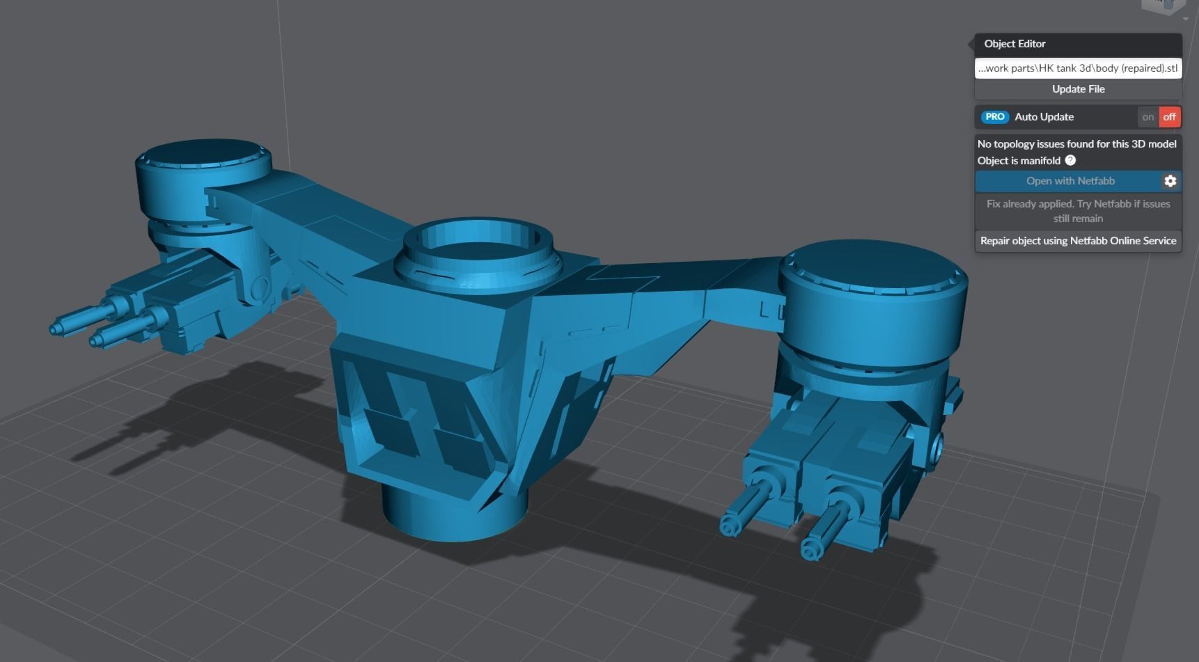 Terminator HK Tank Scale model 3D model 3D printable | CGTrader