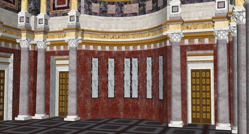 roman palace free 3D model | CGTrader