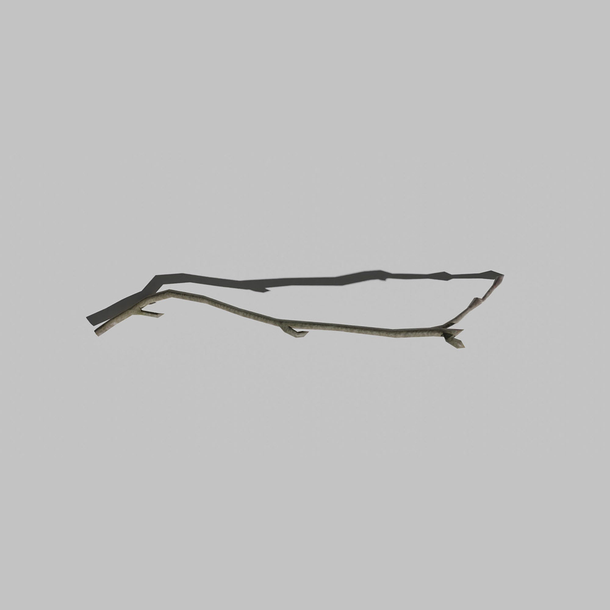 3D model Mountain Ash Twigs VR / AR / low-poly | CGTrader