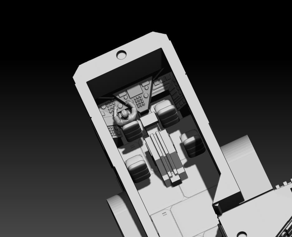 Epic Hawk Freighter 3D model 3D printable | CGTrader