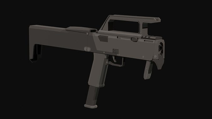 3D model FMG-9 Low Poly VR / AR / low-poly | CGTrader