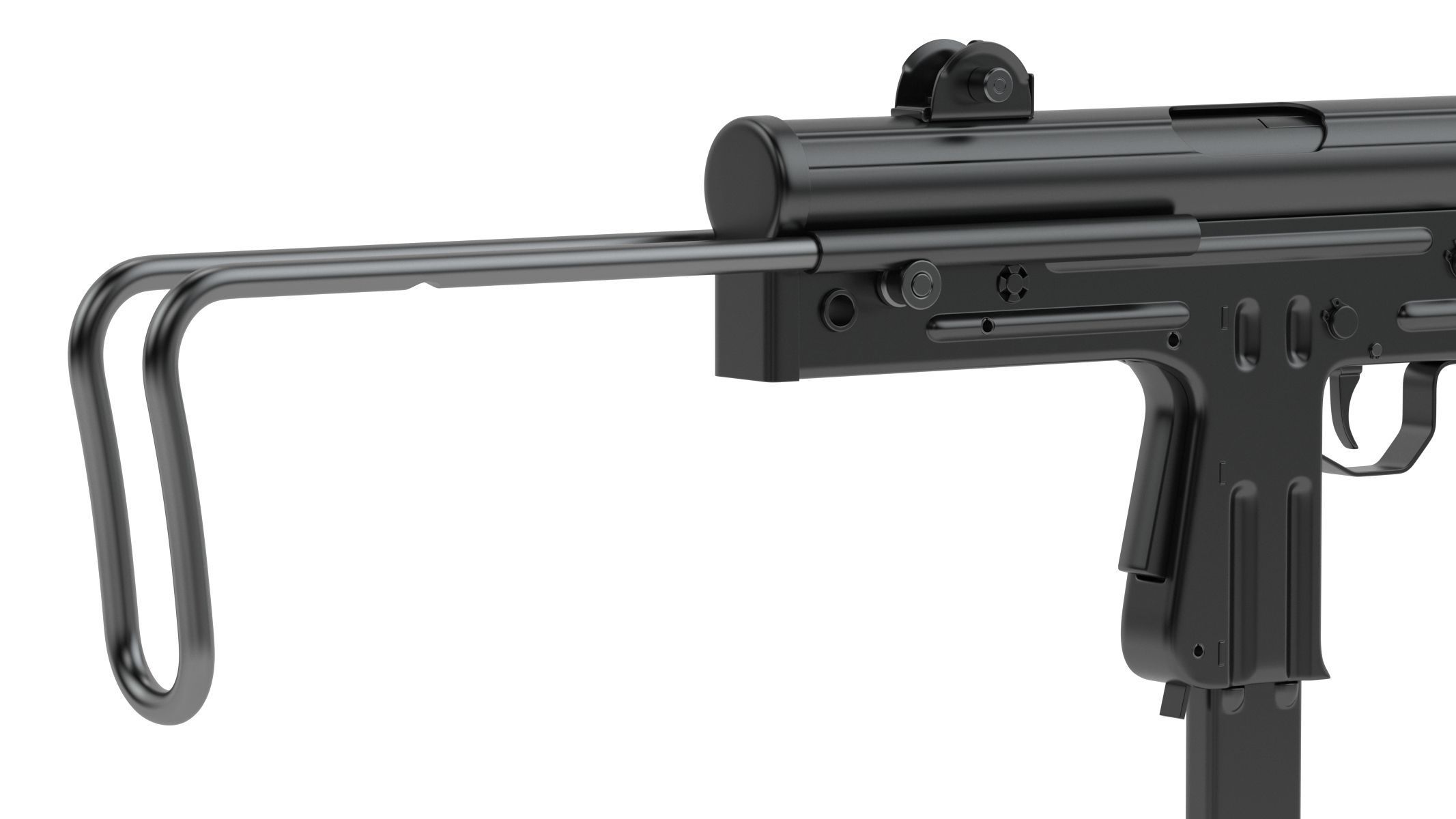 FMK-3 submachine gun 3D model | CGTrader