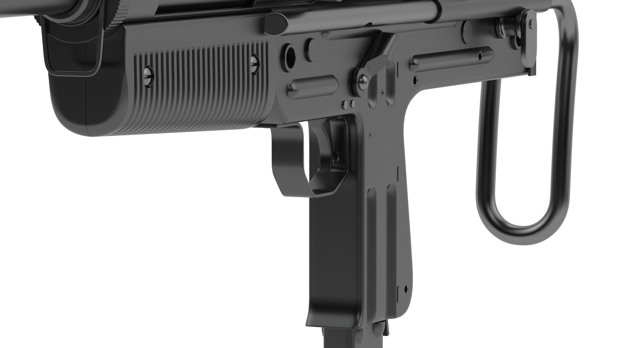 FMK-3 submachine gun 3D model | CGTrader