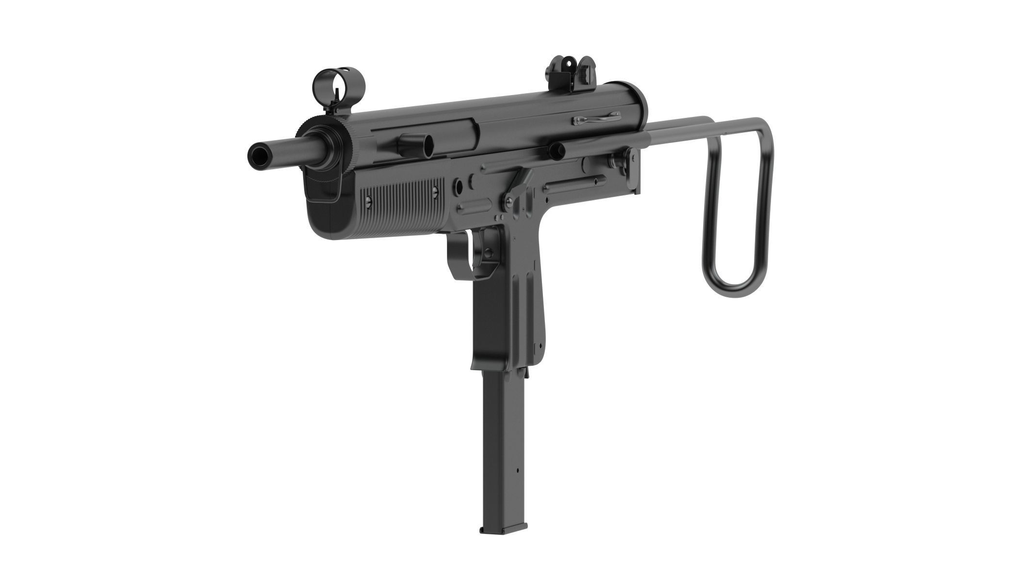 FMK-3 submachine gun 3D model | CGTrader