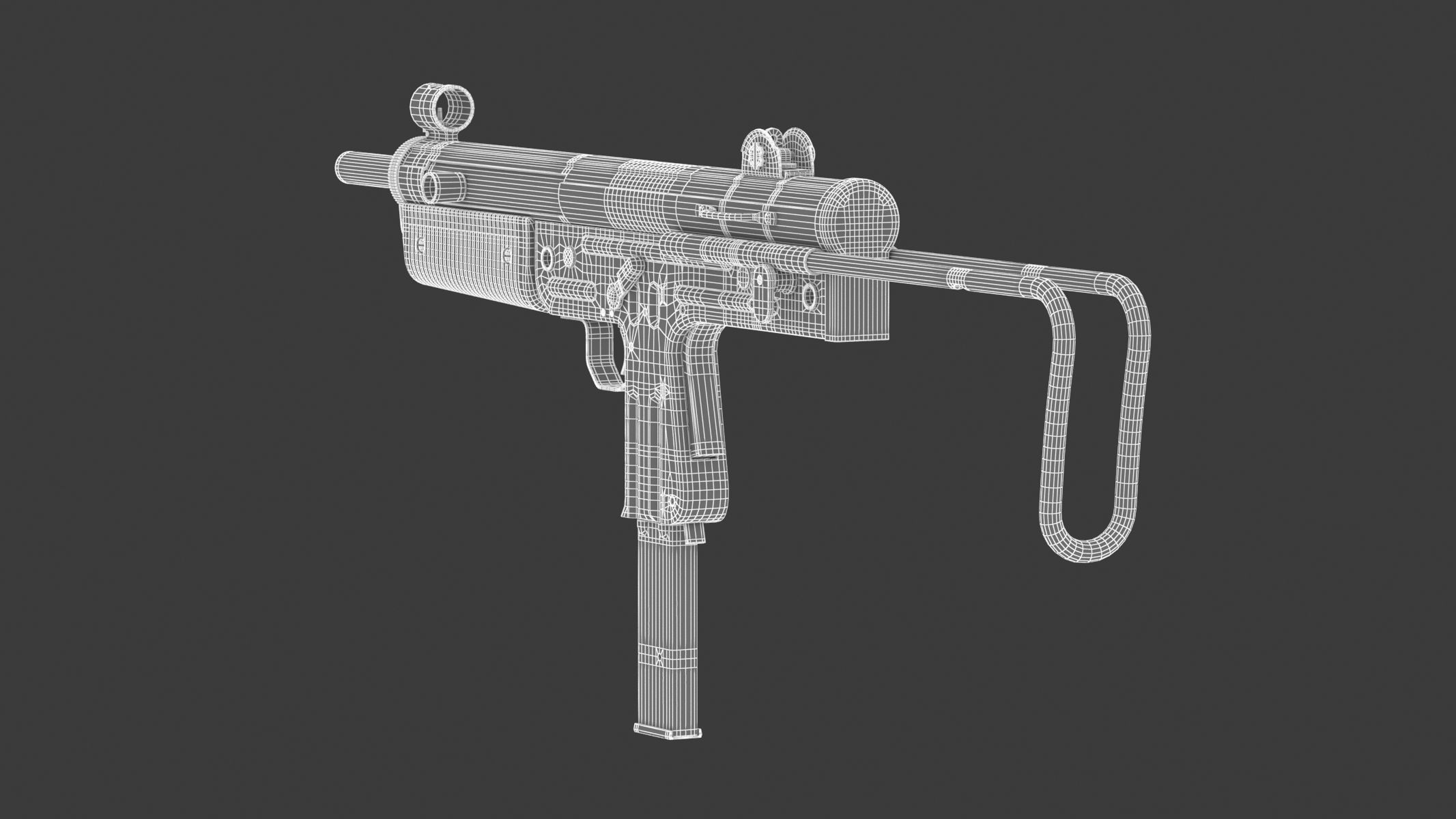 FMK-3 submachine gun 3D model | CGTrader