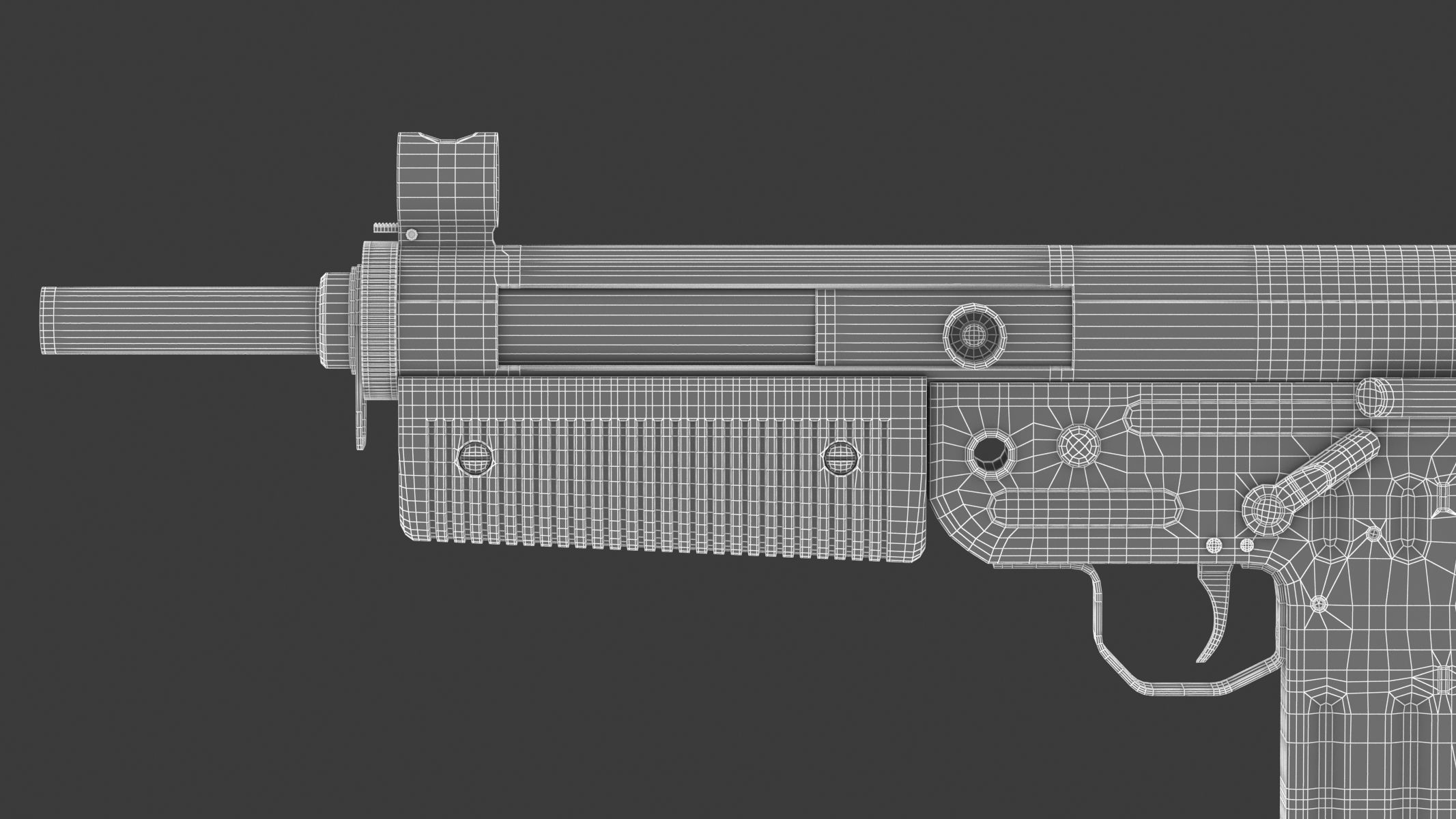 FMK-3 submachine gun 3D model | CGTrader