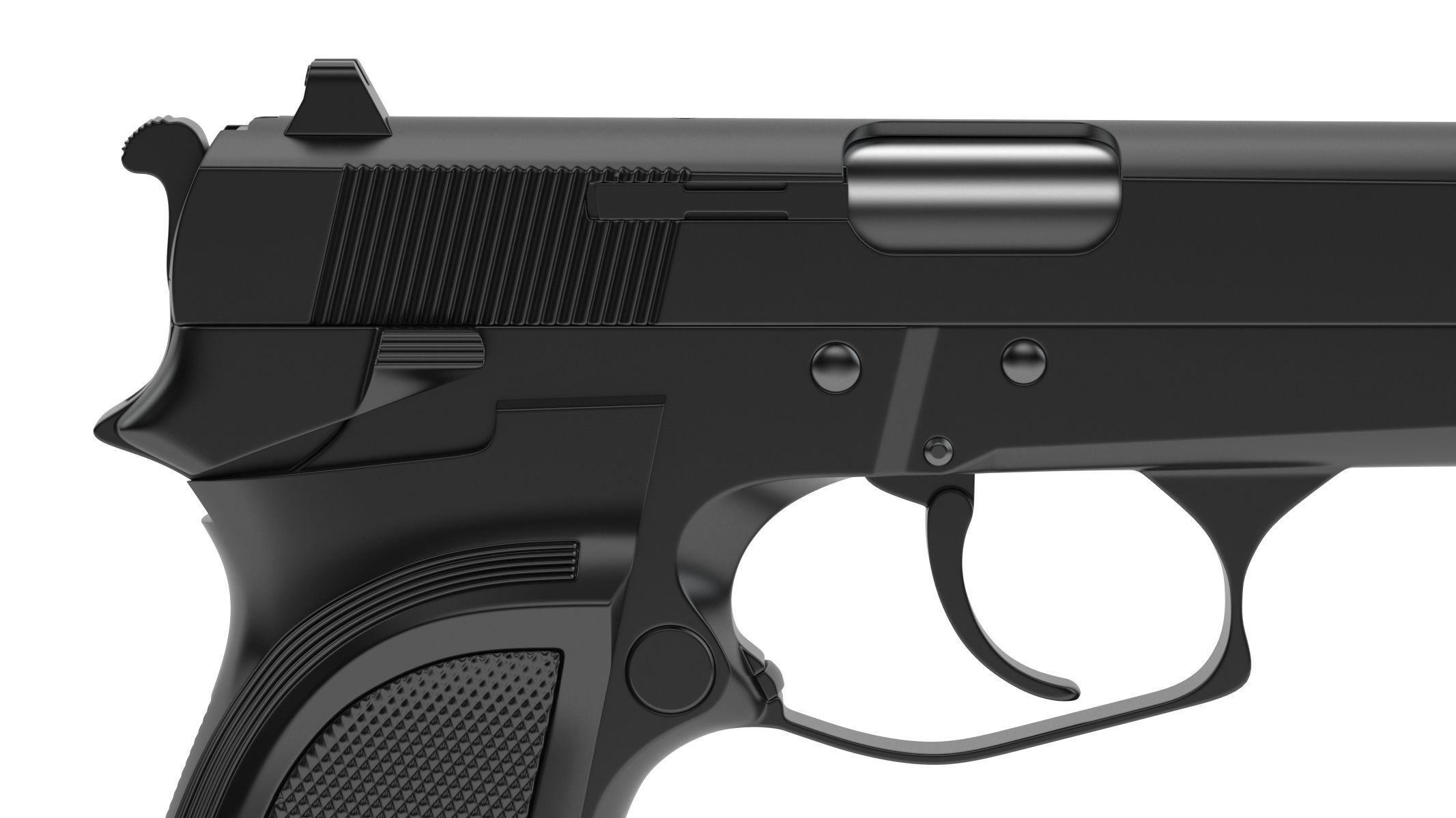 FN HP-DA Pistol 3D model | CGTrader